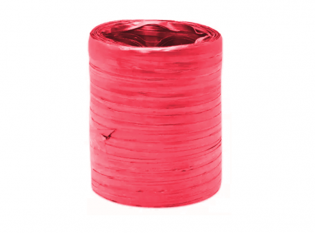 CINTA DE RAFIA SINTETICA MAXI ROJO 100MT 24286 - Sansei
