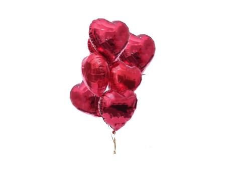 SET GLOBO PLAST.18\\" CORAZON A1044 X6 - Sansei