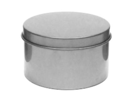 LATA CIRCULAR 10P (7.5X5) PLATEADO - Sansei