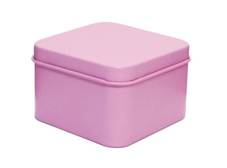 LATA CUADRADO 10P (6.5X4) ROSADO - Sansei