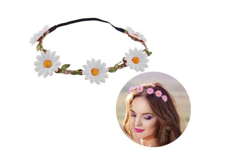 VINCHA FLOR BLANCO - Sansei