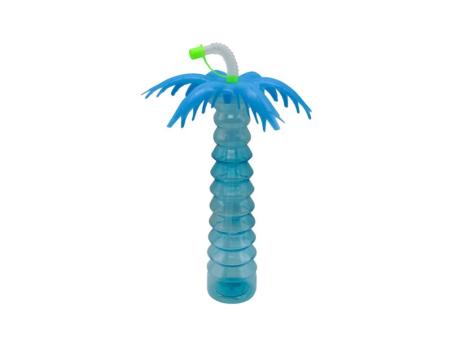 HOPPY PLASTICO PALMERA (400ML) CELESTE - Sansei