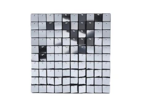 TABLERO SHIMMER 30+30CM PLATA CM02140 - Sansei