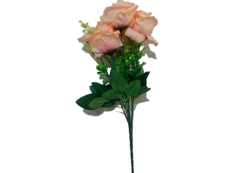 FLOR ARTIFICIAL ROSA (30CM) SALMON - Sansei