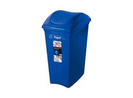 BASURERO SELEC. AZUL 40L 64/21 SANREMO - Sansei