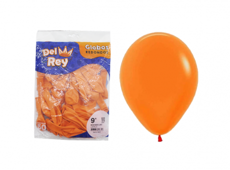 GLOBO DEL REY NARANJA NRO 9X50 - Sansei