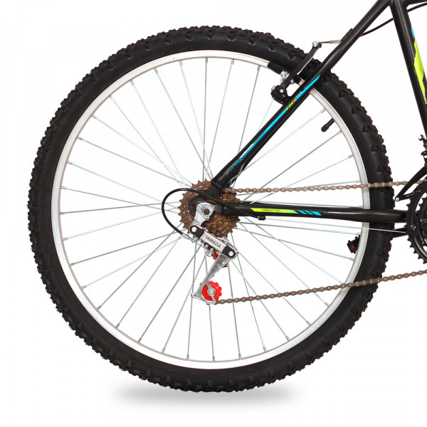 BIC FREE AC ARO 26 18V MASC EDEN V-BRAKE NEGRO (VERDE/AZUL) - Sansei