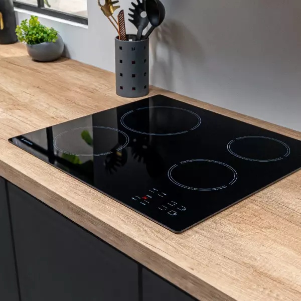 ANAFE ARISTON ELECTRICO HR611CA 4HOR VITROCERAMICO TOUCH - Sansei