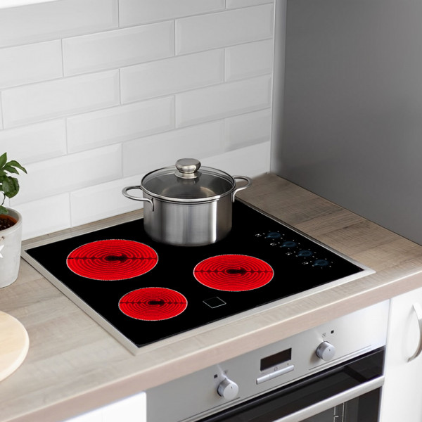 ANAFE WHIRLPOOL ELECTRICO AKM9010NE 4HORN VITROCERAMICO C/ PERILLAS ...