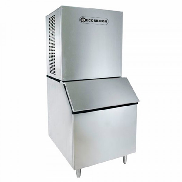 FABRICADORA HIELO ECOSILKON 128 KG/24H CAP DEP 160 KG AC.INOX. ZBL280 ...