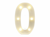 NUMERO LED \\"0\\" - Sansei