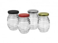 FRASCO C/TAPA TRANSPARENTE, RELIEVE, ROJO，NEGRO，DORADO，PLATEADO， 45913 ...