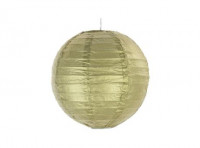 GLOBO CHINO DE PAPEL (30 CM) DORADO - Sansei
