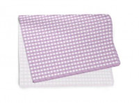 HOJA POLI DECOR VICKY LILA CUADRILLE 49X69 CM UNIDAD - Sansei