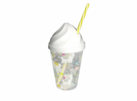 HOPPY PLASTICO (540ML) LLAMA TRANSP. - Sansei